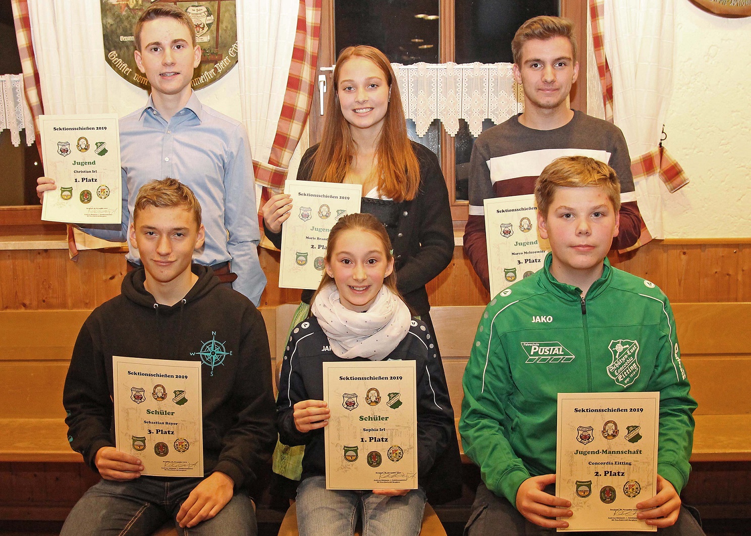 Sektionsschiessen 2019 - Preisverleihung - SG Almenrausch Berglern e.V.